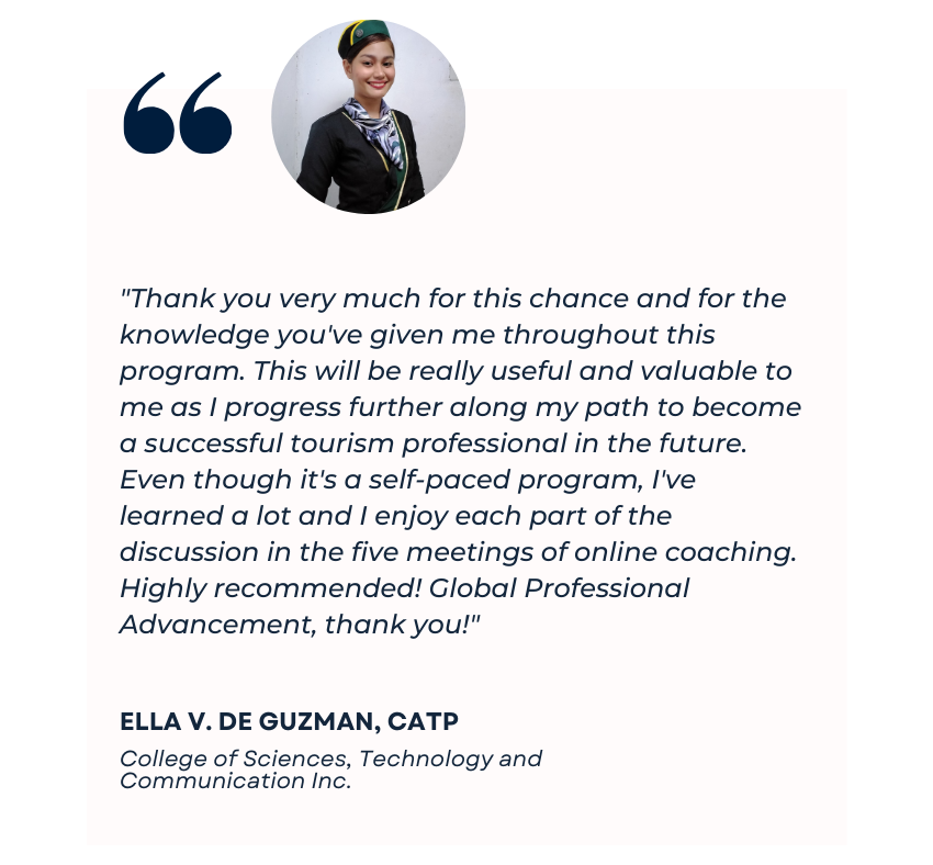 Global Professional Advancement – Your Career Mileage Partner